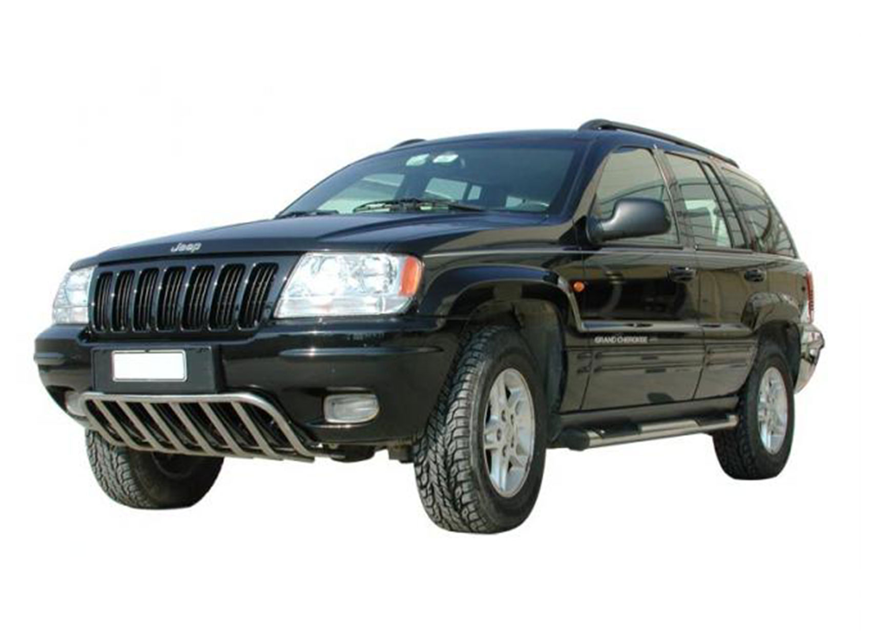 Stainless steel bull bar Jeep Grand Cherokee 03 1999 2005 4x4 Auto Accessories Tessera4x4 accessories tessera4x4